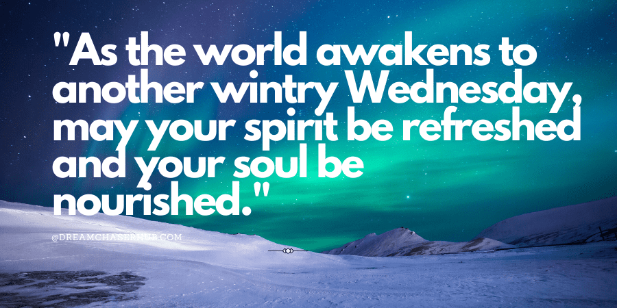 135+ Beautiful Happy Wednesday Winter Images