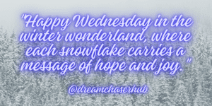 135+ Beautiful Happy Wednesday Winter Images