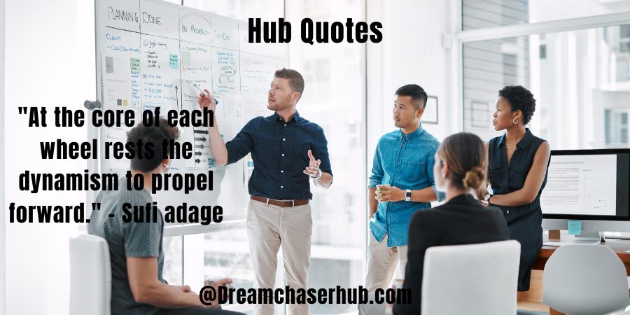 40+ Hub Quotes Fueling Your Journey To Success!