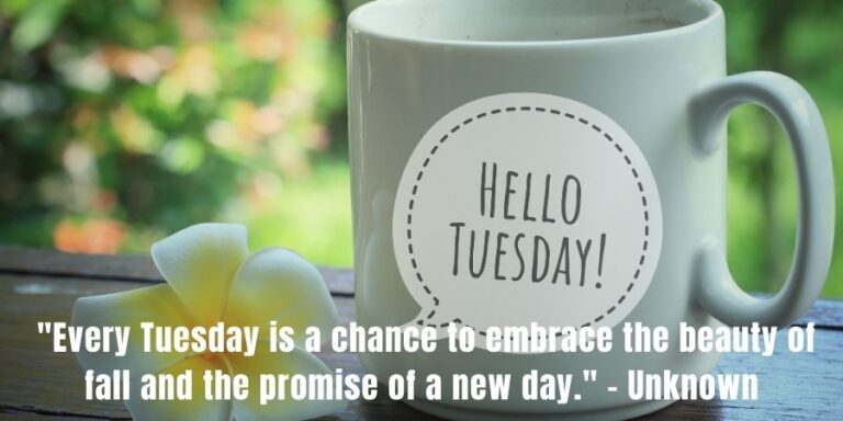 99+ Good Morning Happy Tuesday Fall Images, GIFs