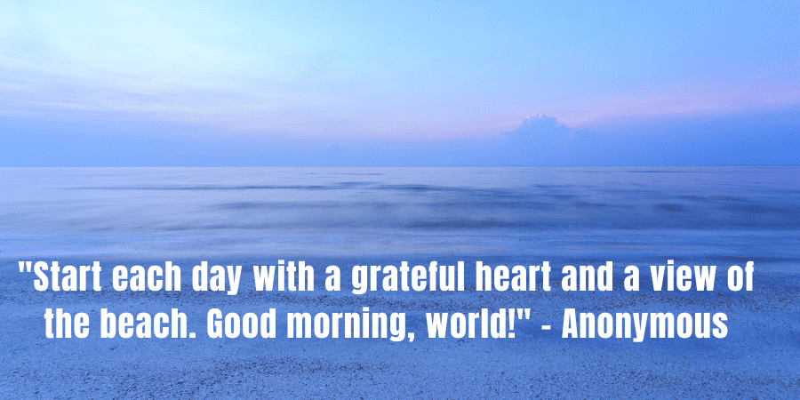 57+ Beautiful Good Morning Beach Images, GIFs, and Quotes – Dreamchaserhub