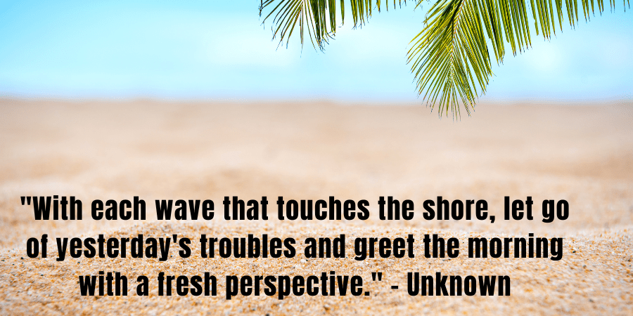 57+ Beautiful Good Morning Beach Images, GIFs, and Quotes – Dreamchaserhub