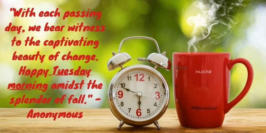 99+ Good Morning Happy Tuesday Fall Images, GIFs