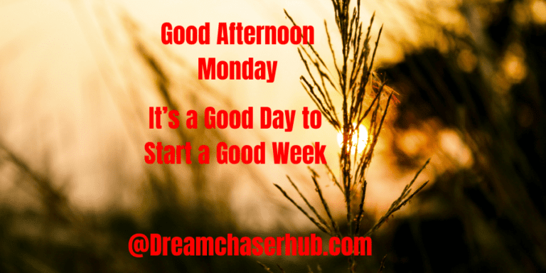 93+ Beautiful Good Afternoon Monday Blessings Images